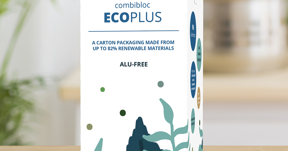 SIG extends combibloc ecoplus aluminium-free packaging - SIG – for better
