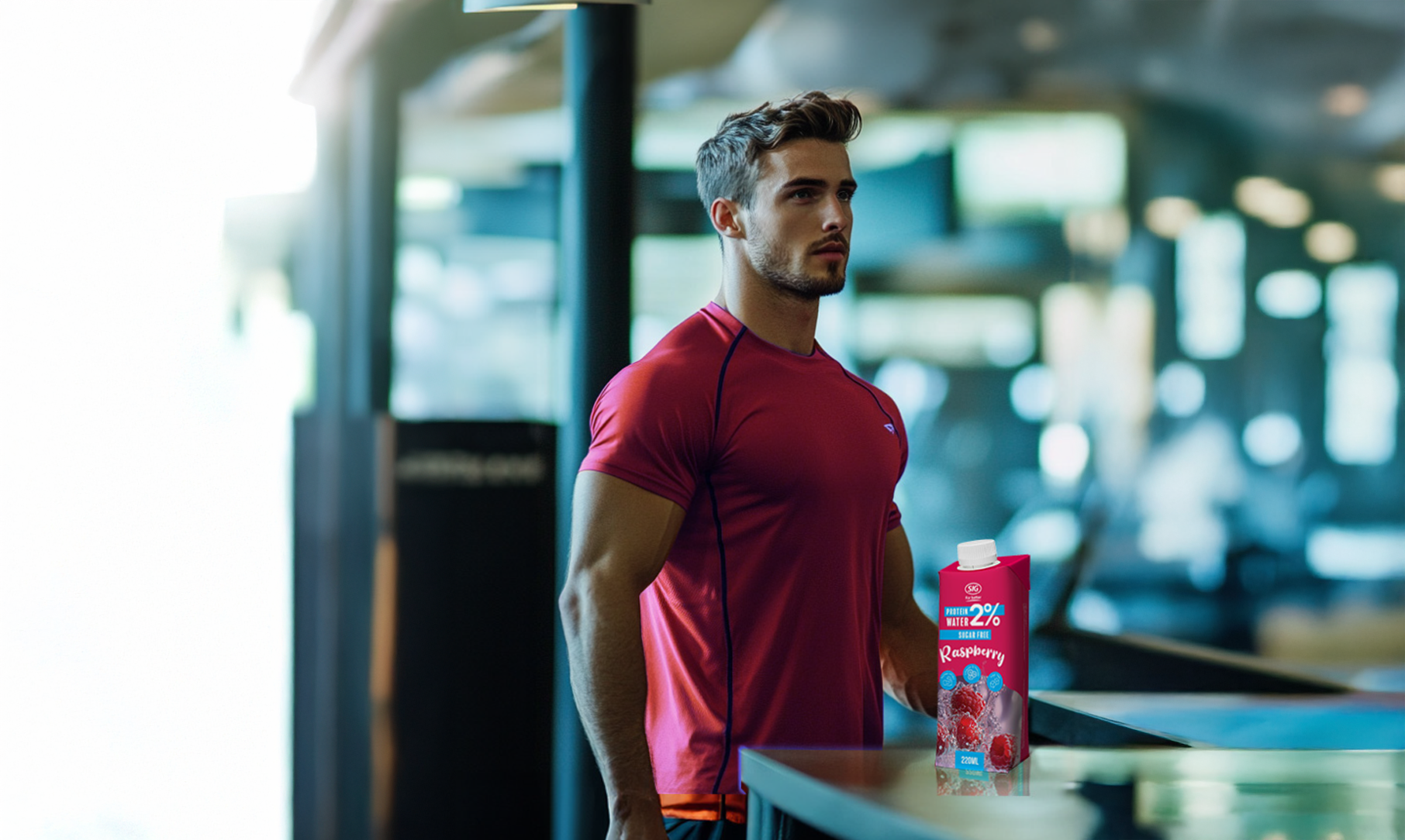 Raspberry protein water - SIG – for better